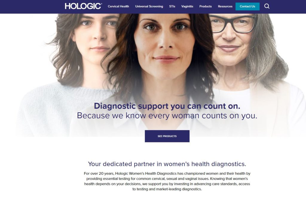Hologic Women's Health Website - Hologic Education