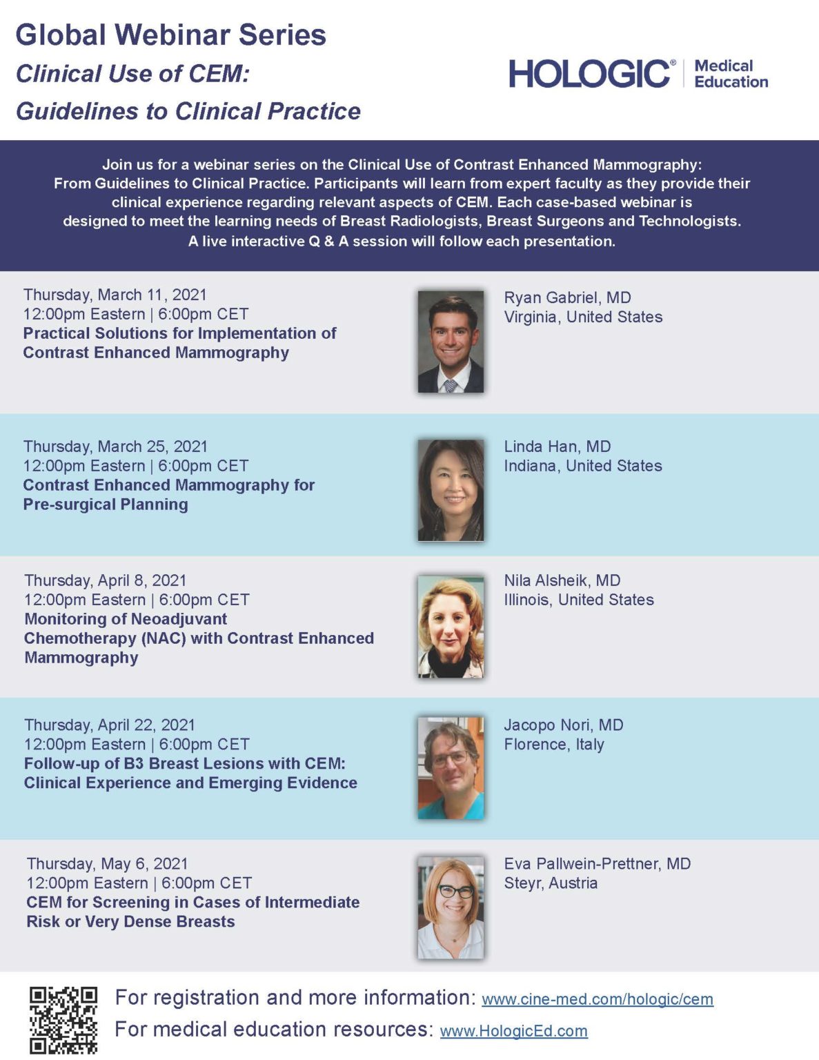 Global Webinar Series Clinical Use of CEM: Guidelines to Clinical ...